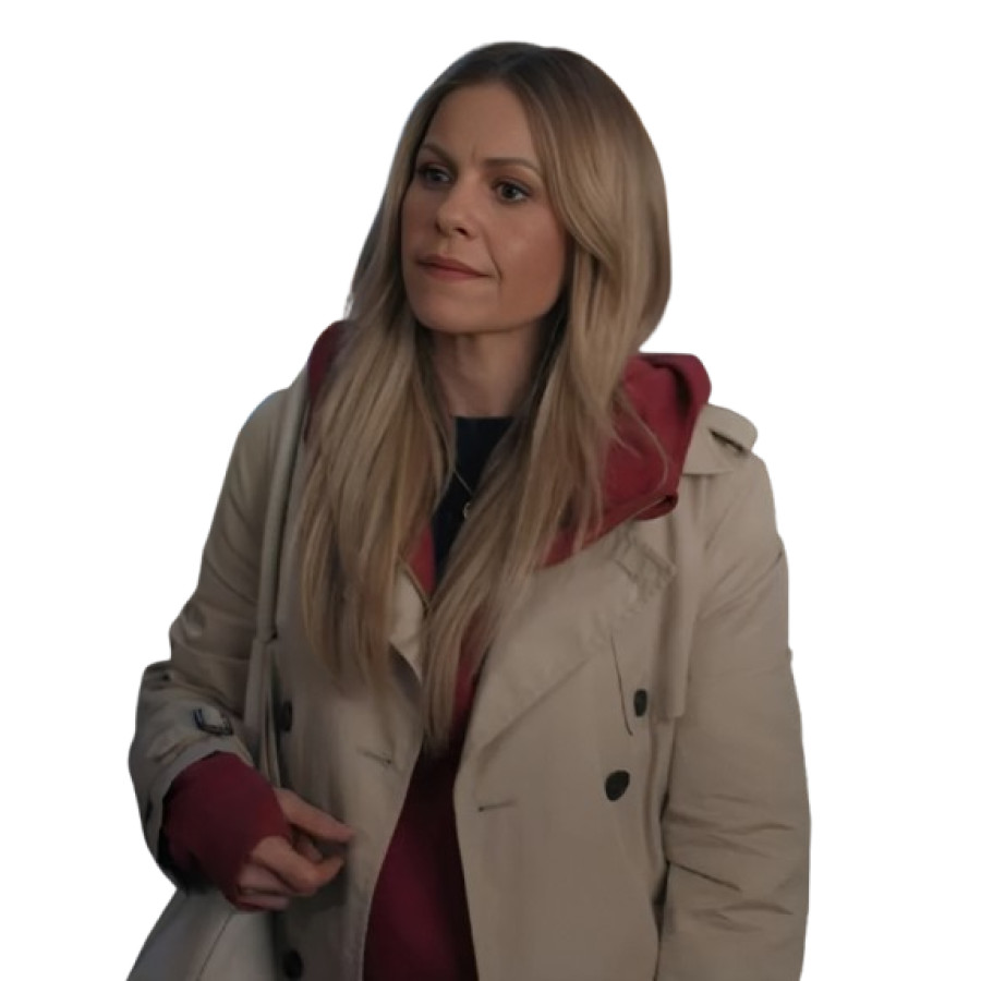 Timeless Tidings of Joy Candace Cameron Bure Trench Coat